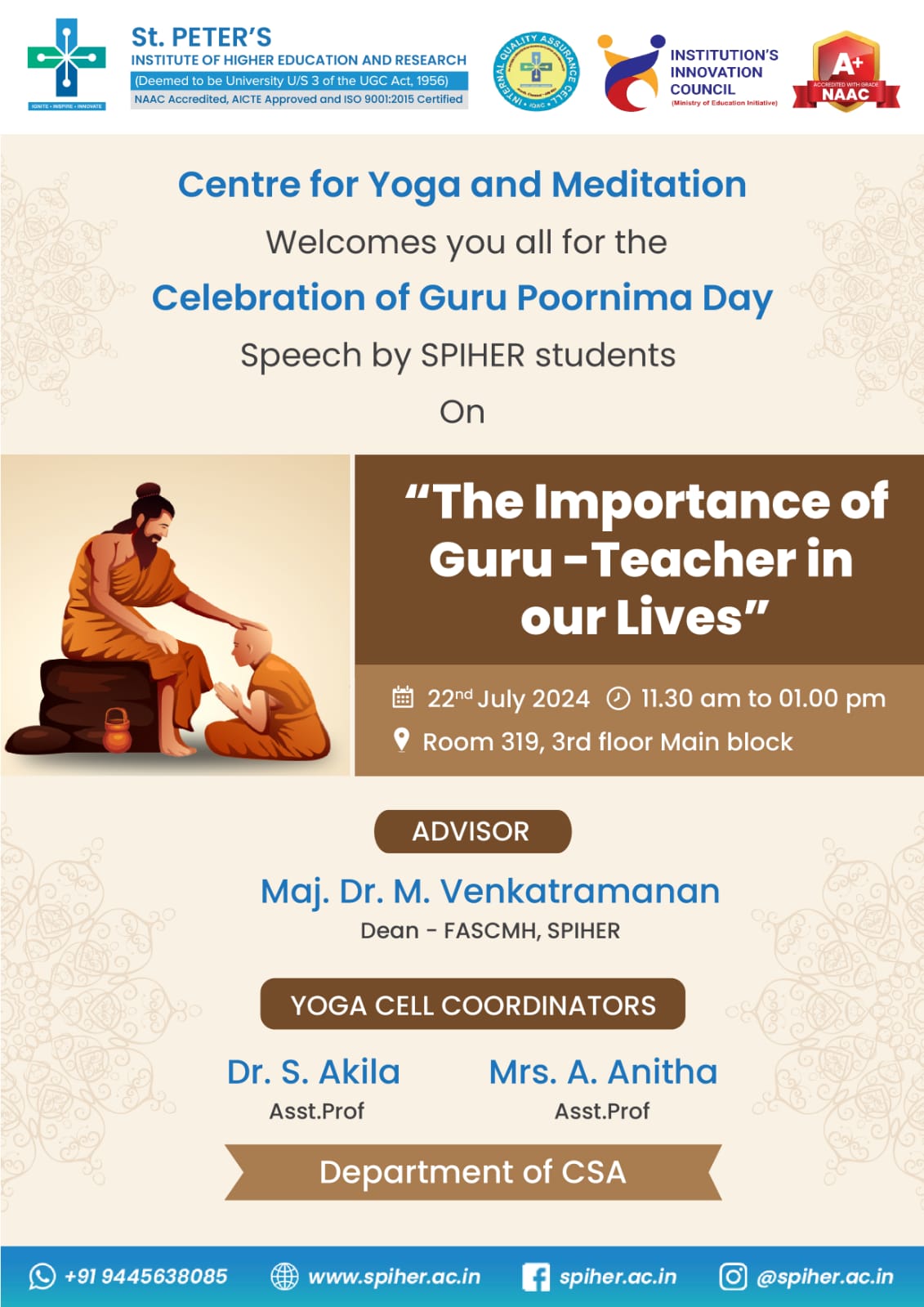 22072024 – St Peters Institute for Higher Education and Research